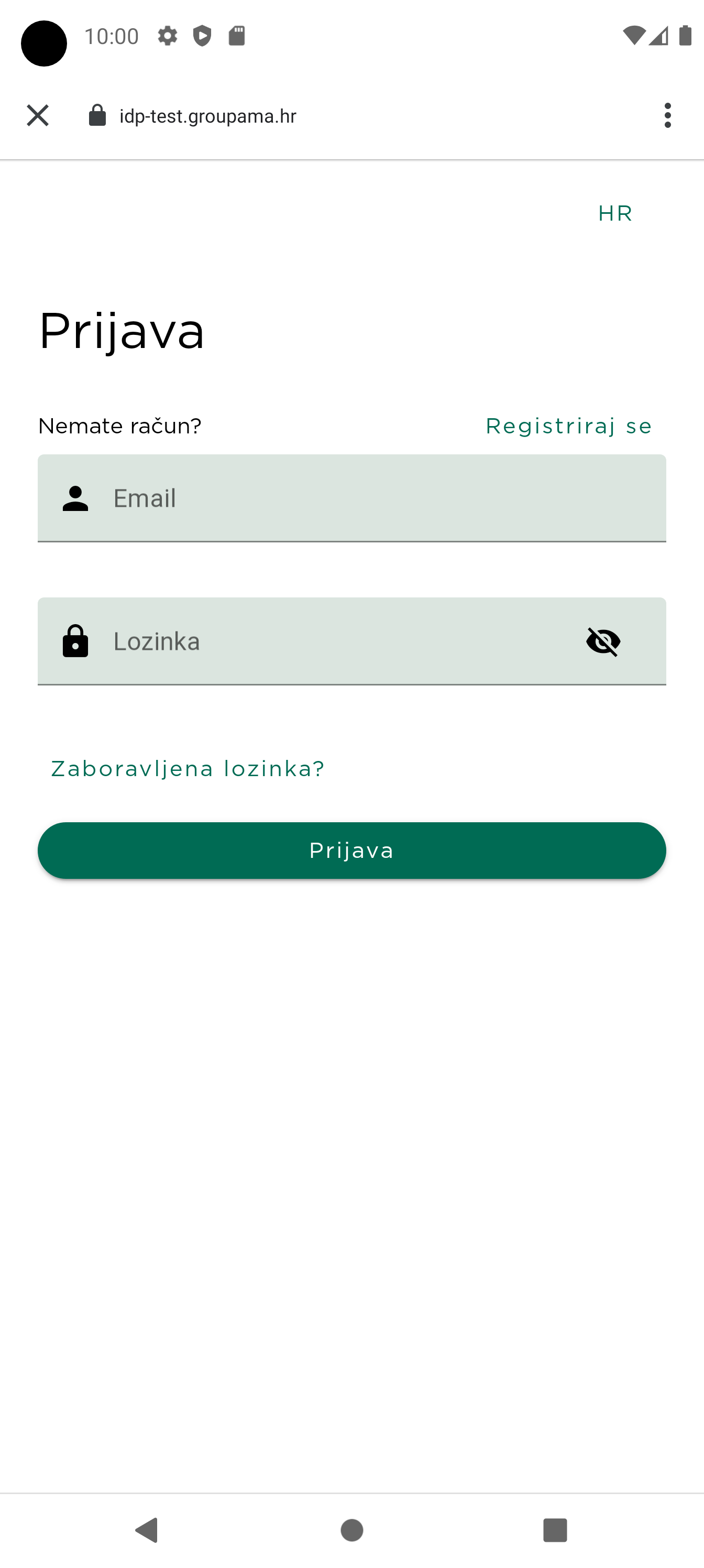 Upute za korištenje aplikacije - Groupama Osiguranje